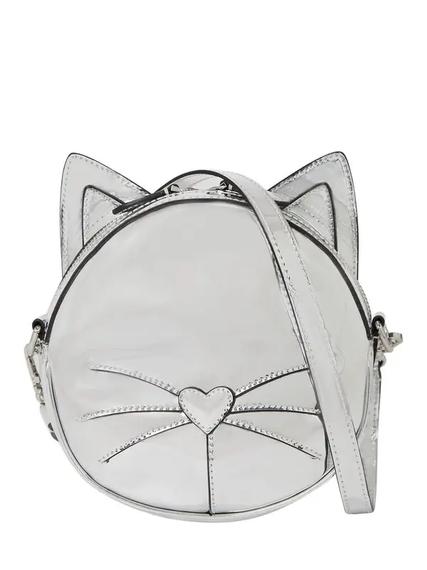 Karl Lagerfeld Choupette Crossbody Bag - Silver