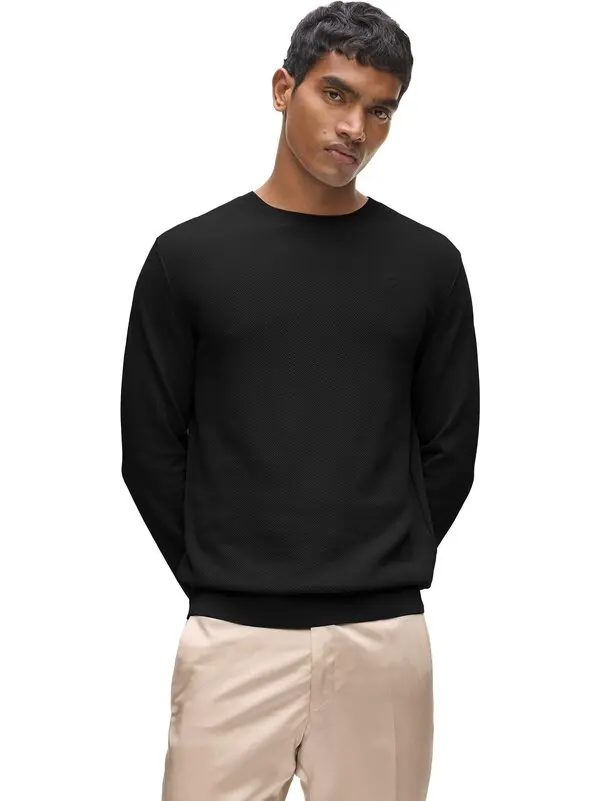 Karl Lagerfeld Kameo Crewneck Sweater - Black
