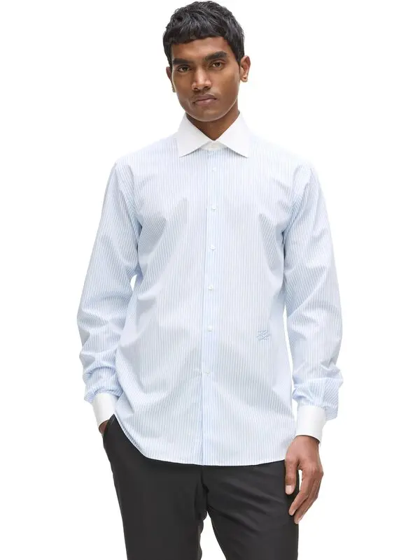 Karl Lagerfeld Striped Shirt - Royal