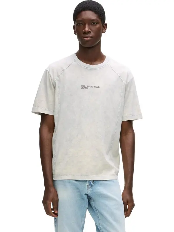 KL JEANS Washed Relaxed T-shirt - Micro Chip