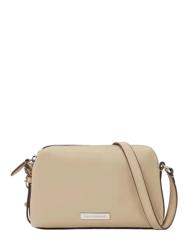 Karl Lagerfeld Ikon Smooth Camera Bag - Safari