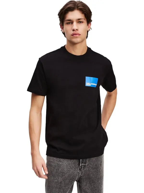 KL JEANS Box Logo T-shirt - Black