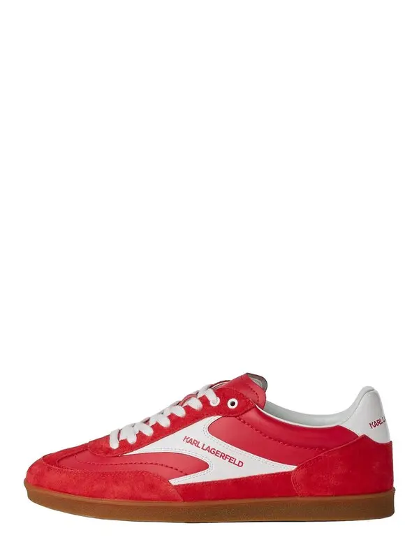 KL JEANS Kandidate Suede Sneakers - Red
