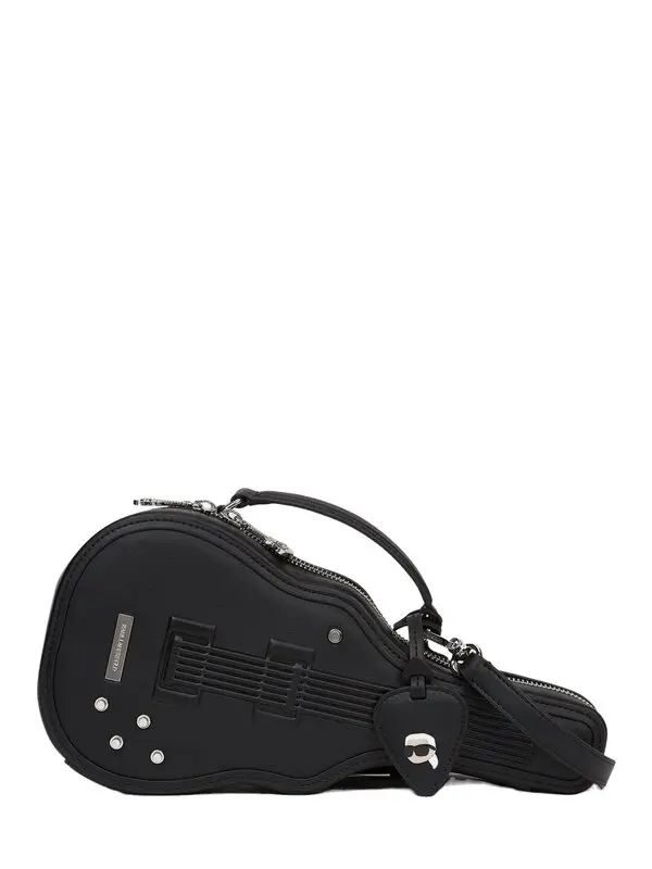 Karl Lagerfeld Ikon Guitar Crossbody Bag - Black