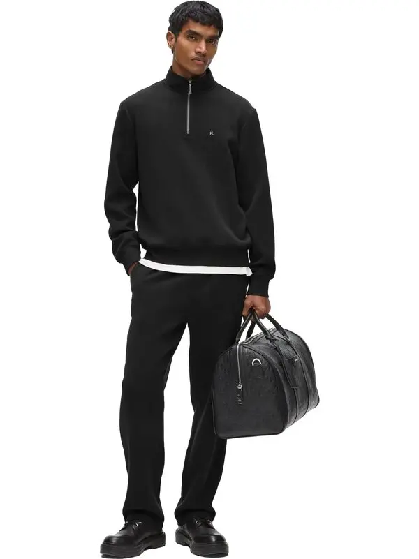Karl Lagerfeld Double Knit Sweatpants - Black