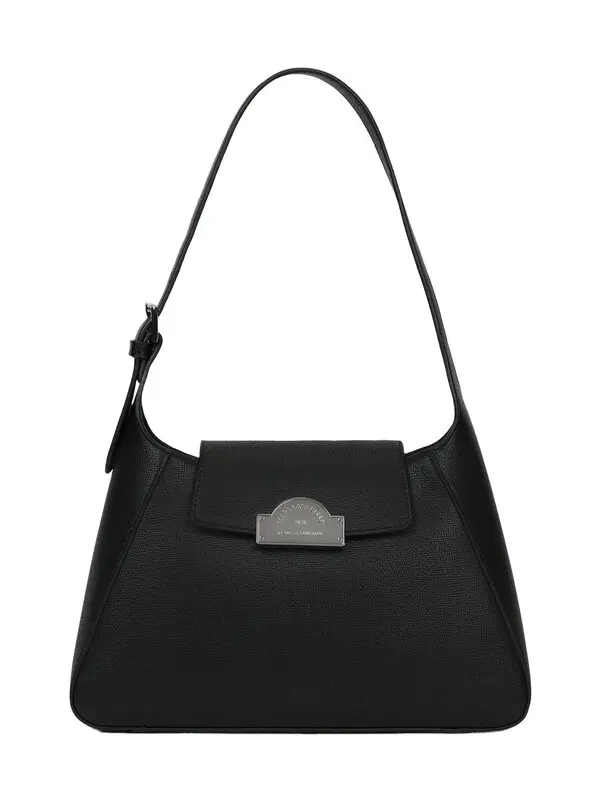 Karl Lagerfeld Rue St-guillaume Metal Shoulder Bag - Black