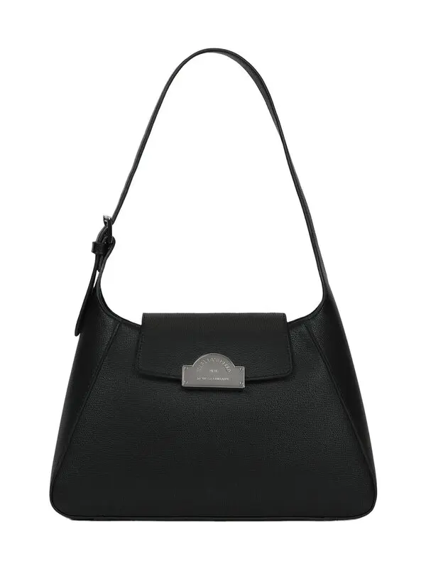 Karl Lagerfeld Rue St-guillaume Metal Shoulder Bag - Black