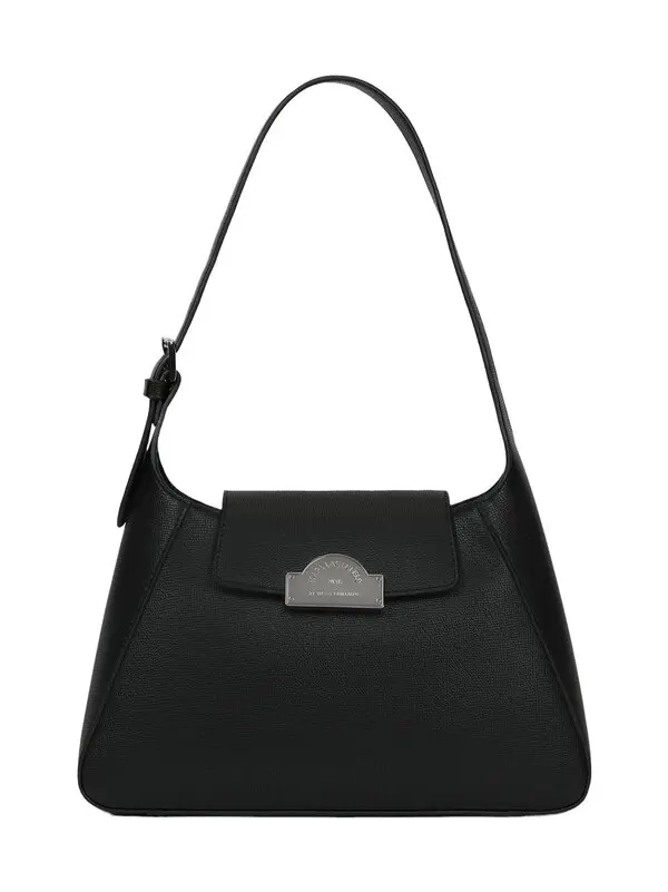 Karl Lagerfeld Rue St-guillaume Metal Shoulder Bag - Black