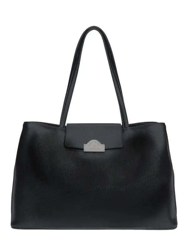 Karl Lagerfeld Rue St-guillaume Metal Tote Bag - Black