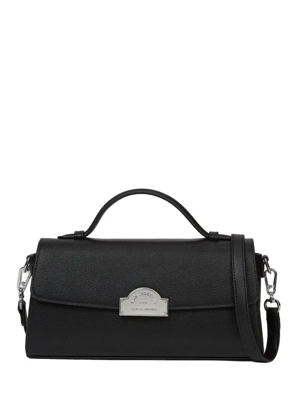 Karl Lagerfeld Rue St-guillaume Metal Crossbody Bag - Black
