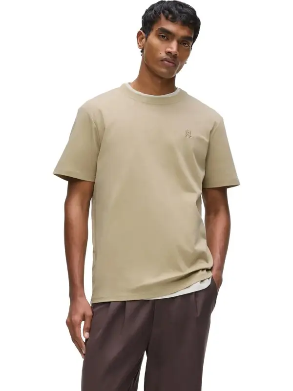 Karl Lagerfeld Monogram Regular T-shirt - Twill
