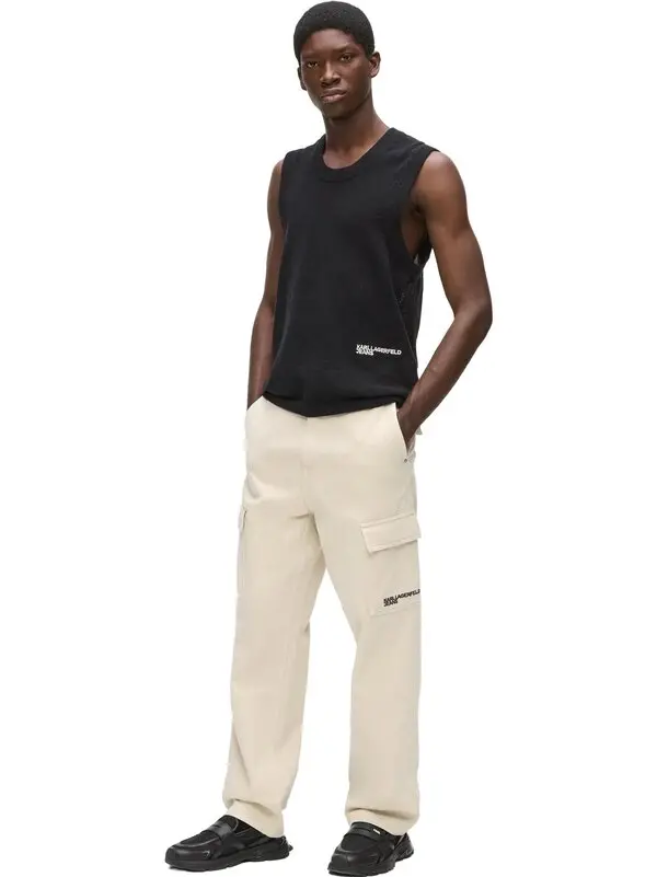 KL JEANS Cargo Pants - Whitecap Grey