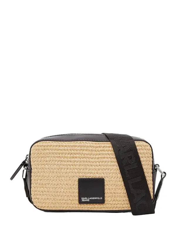 KL JEANS Jeans Woven Camera Bag - Natural