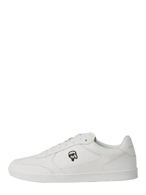 Karl Lagerfeld Ikon Nft Patch Low Top Sneakers - White