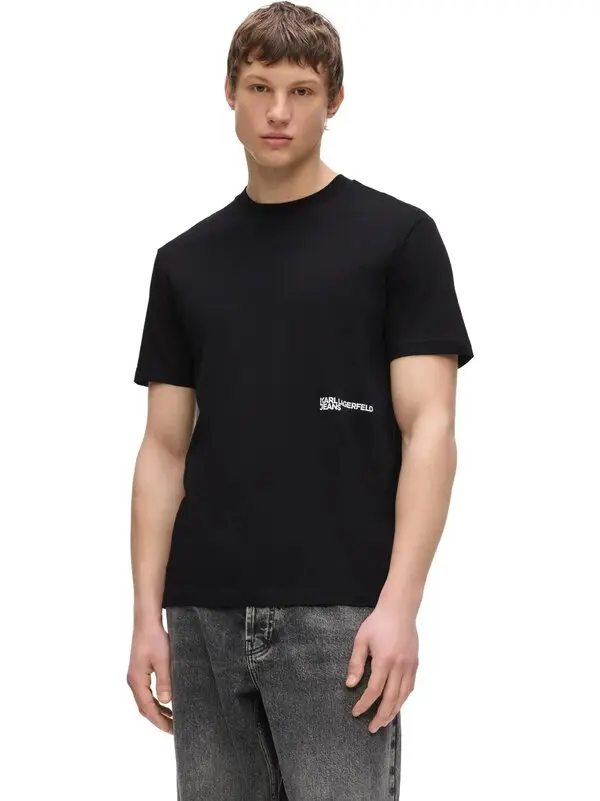Karl Lagerfeld Karl Quote T-shirt - Black