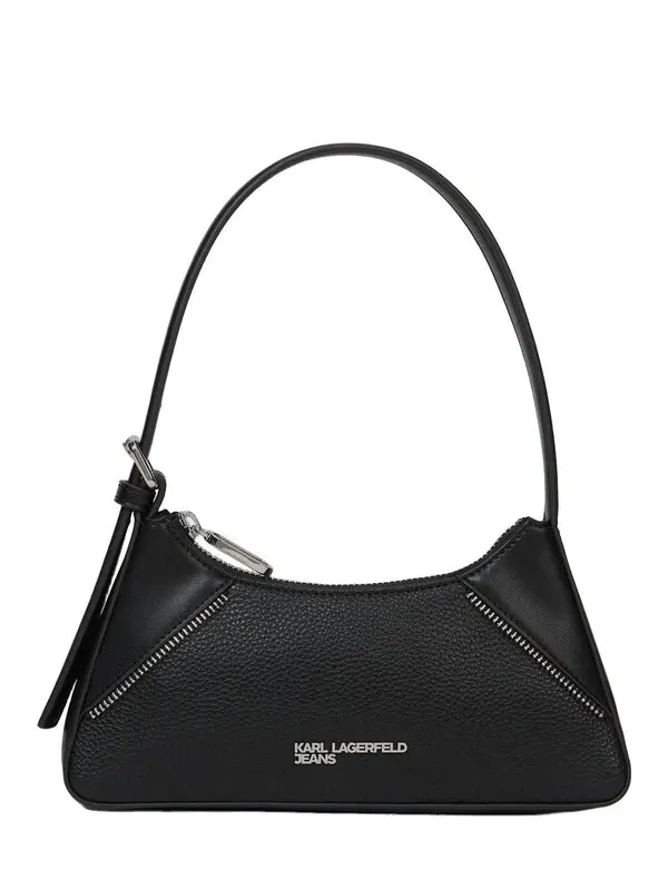 Karl Lagerfeld Rebel Small Shoulder Bag - Black