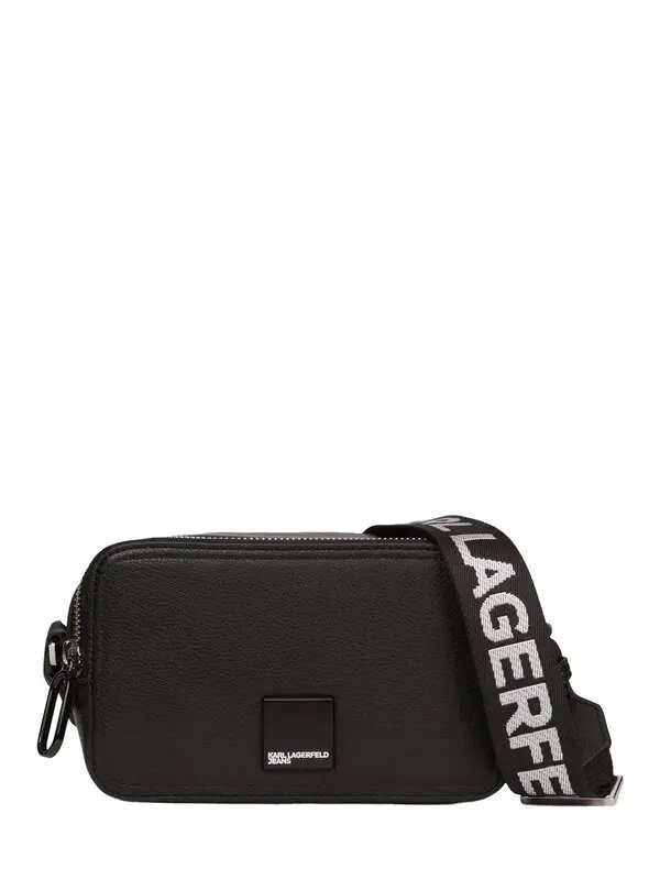 KL JEANS Box Logo Camera Bag - Black