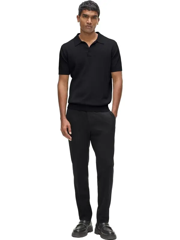 Karl Lagerfeld Drawcord Waist Pants - Black