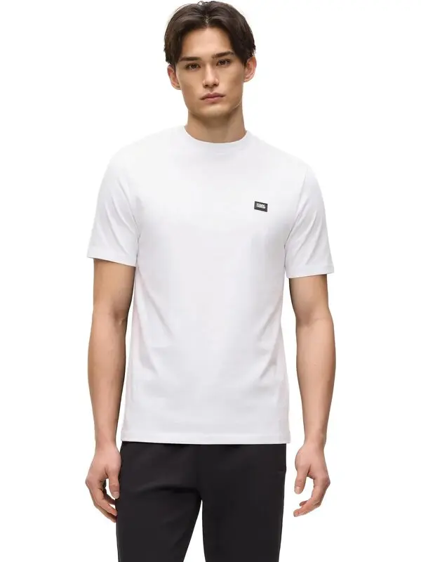 Karl Lagerfeld Logo Patch T-shirt - White