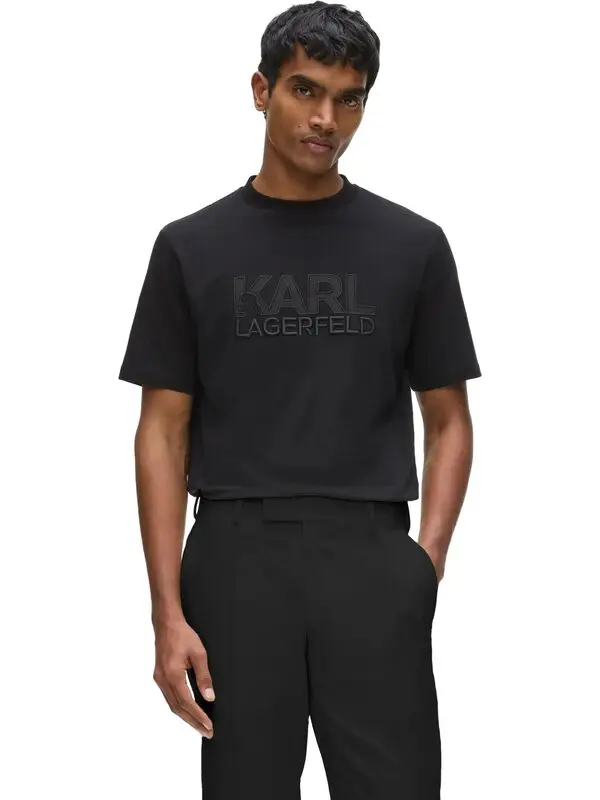 Karl Lagerfeld Karl Print T-shirt - Black