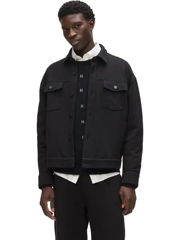 Karl Lagerfeld Sweat Overshirt - Black