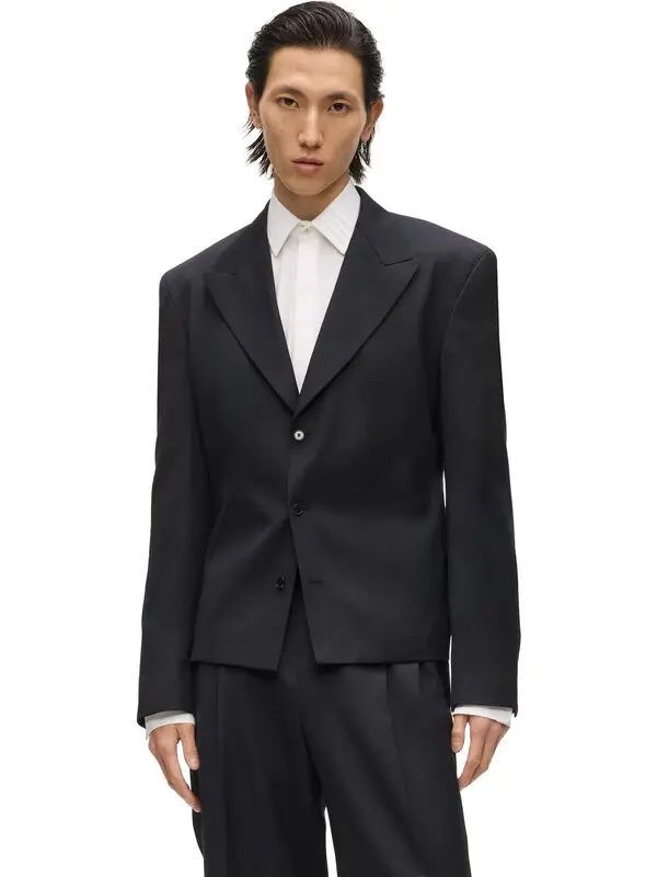 Karl Lagerfeld Kl Studio Single-breasted Blazer - Black