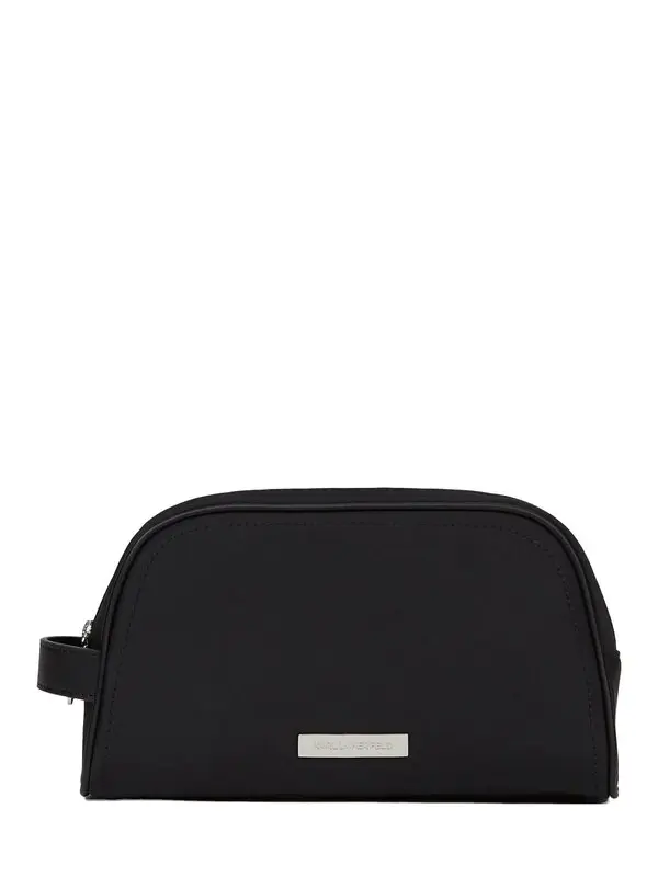 Karl Lagerfeld Ikon Nylon Vanity Case - Onyx
