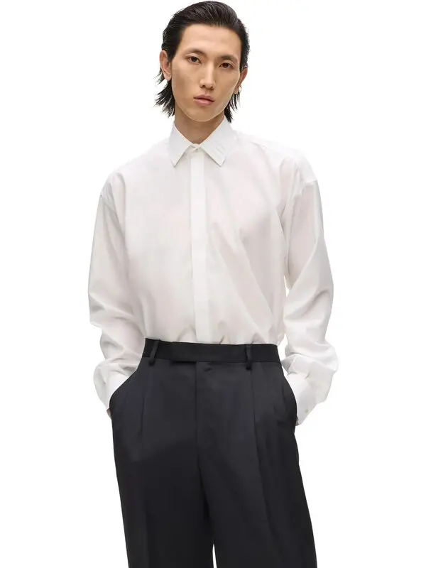 Karl Lagerfeld Kl Studio Loose-fit Shirt - White