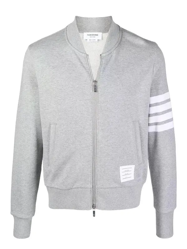 Thom Browne 4-bar Motif Performance Jacket - Grey