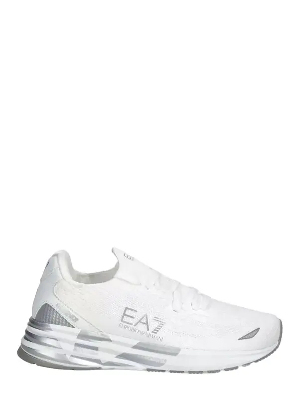 EA7 Crusher Distance Sneakers - White