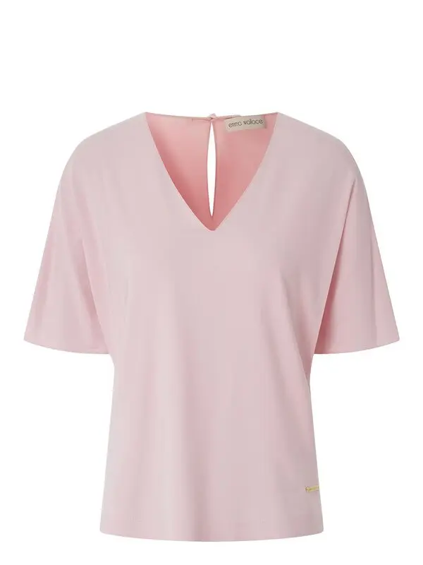 EMMA WALLACE Addie Top Pale - Pink