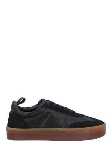 Officine Creative Suede Low-top Sneakers - Black