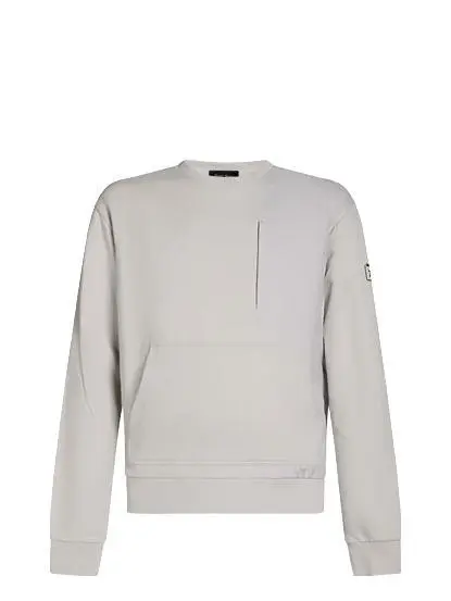 Herno Light Cotton Sweatshirt - Grey
