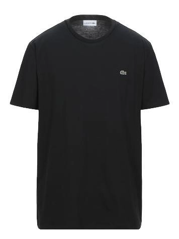 Lacoste T-shirt Size Pima Cotton - Black