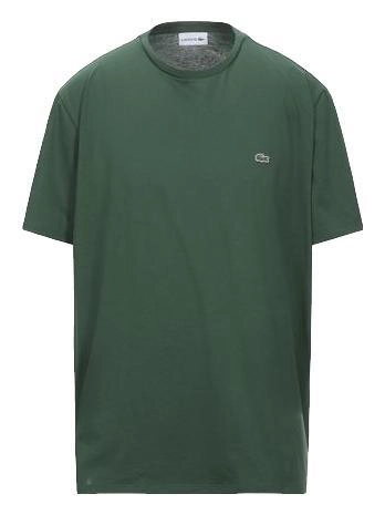 Lacoste T-shirt Size Pima Cotton - Green