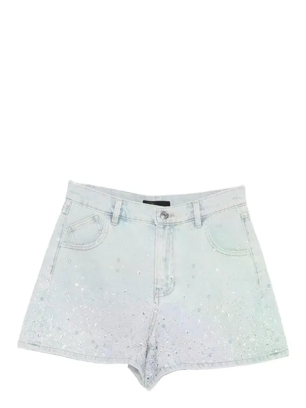 Maje Embellished Shorts - Blue