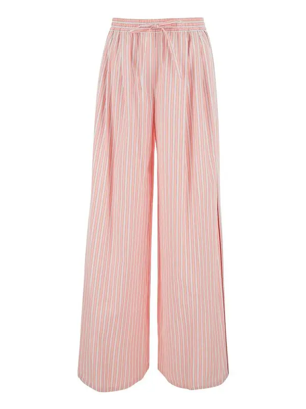 Dolce & Gabbana Striped Cotton Pants - Multicolor