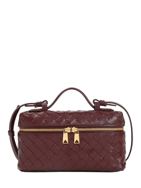 Bottega Veneta Vanity Case Bag - Red