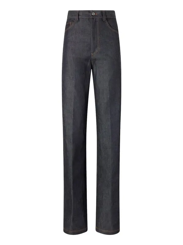Altuzarra Mills Wide-leg Jeans - Blue