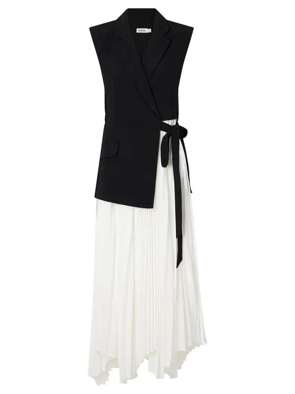 Simkhai Helena Combo Blazer Midi Dress - Multi