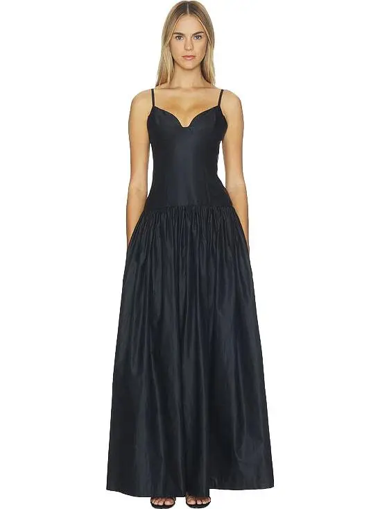 LOVERS AND FRIENDS Heely Gown - Black