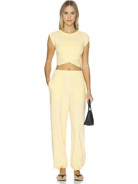 Free People Hot Shot Crossover Set - Sunlit