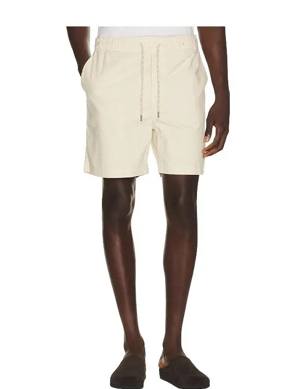 Faherty Brand Essential Drawstring Short - Stone