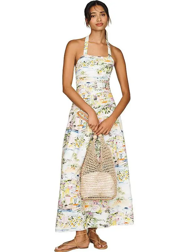 Saylor Wilona Maxi Dress - Yellow Pattern