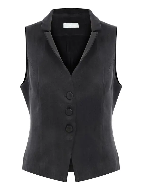 CANSU XI Paris Vest - Black