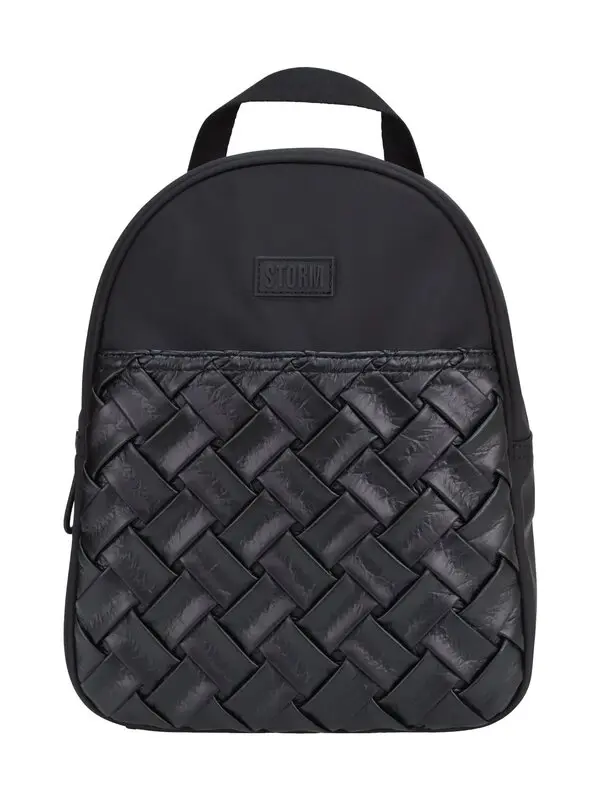 STORM Morrigan Sports Backpack With Textured Woven Detail - Black