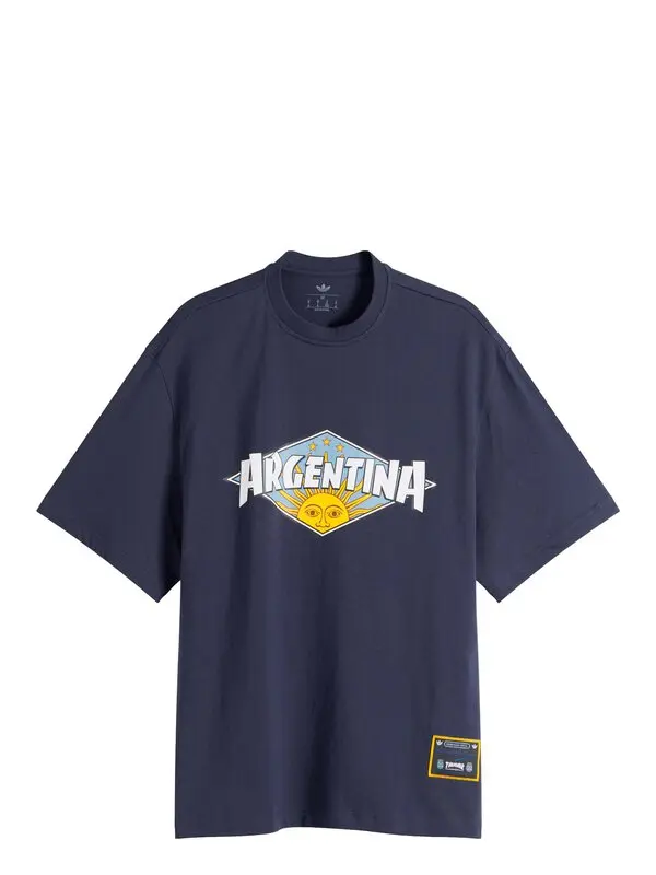 Adidas X Thrasher Afa Argentina T-shirt - Night Navy