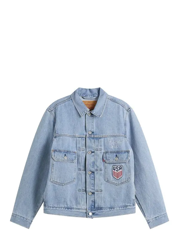 LEVI'S Usa Type Ii Denim Jacket - Blue