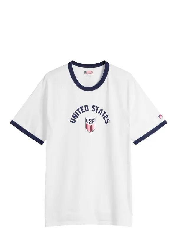 LEVI'S Usa Retro Ringer T-shirt - White