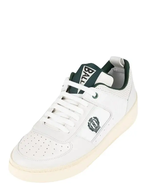 Bally Low Top Lace-up Sneakers - White